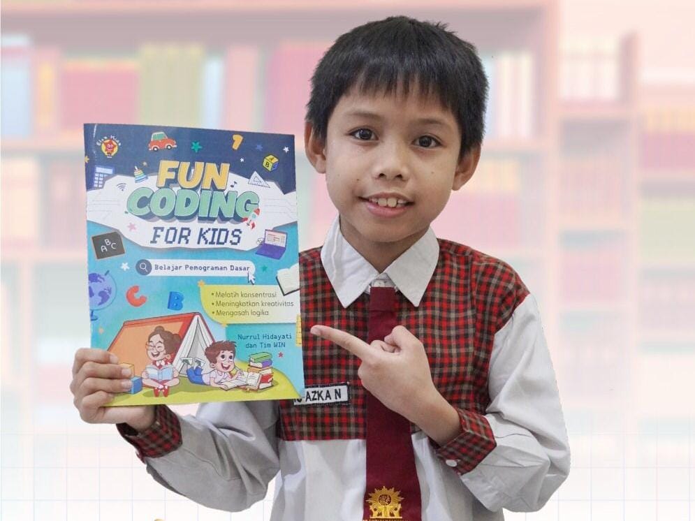 Danu Azka Narendra, Bocah Mugeb Penulis Buku Coding untuk Anak - TAGAR.CO